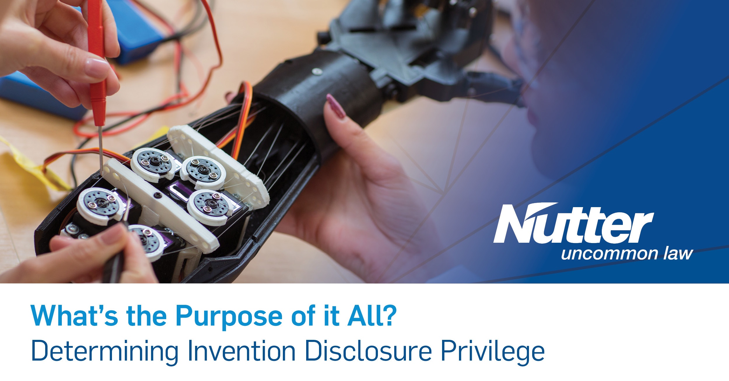 What’s the Purpose of it All? Determining Invention Disclosure ...